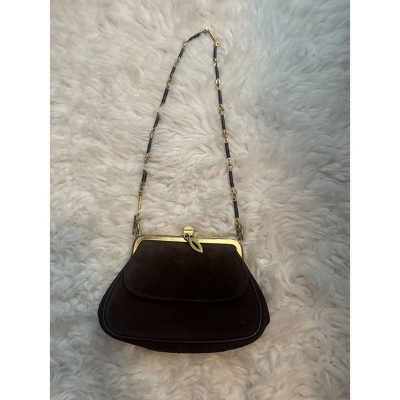 Susan Gail | Bags | Vintage Bellido For Susan Gail Suede Purse Handbag ...